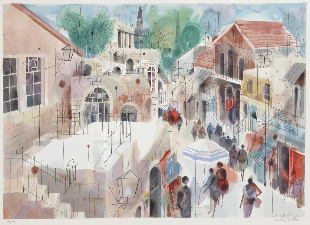 Safed – Safrai Fine Art gallery - Jerusalem